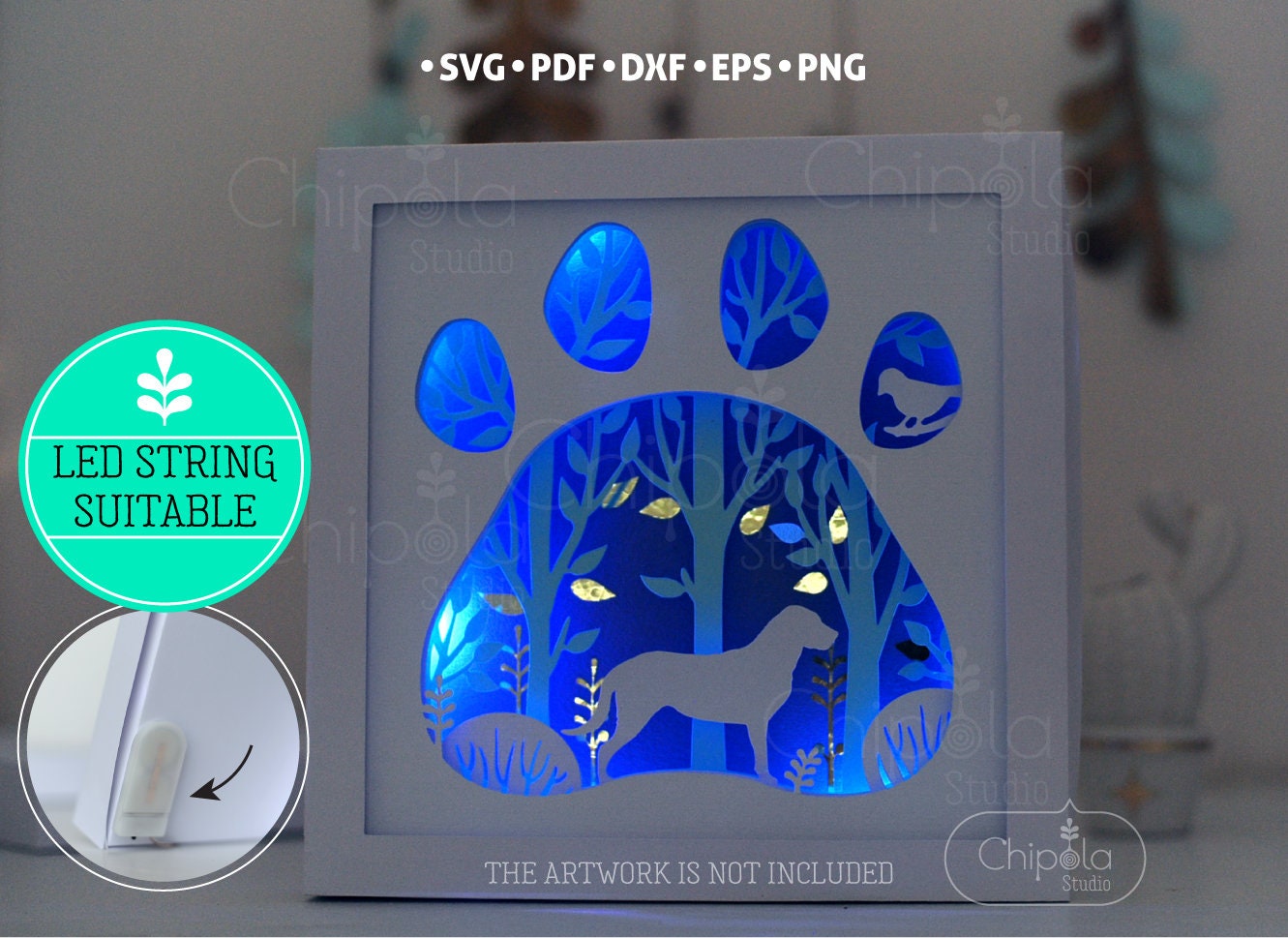 SVG Box Shadow Circle - Free SVG Cut Files