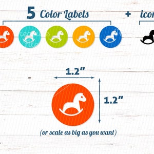 Toys SVG Set Bundle for Kids, Toys Icons, Games Icons, Playroom ...