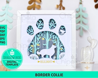 Sea Shadow Box SVG 3d papercut SVG layered paper art | Etsy