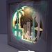 City Shadow Box SVG, 3d Papercut SVG, Layered Paper Art Template ...
