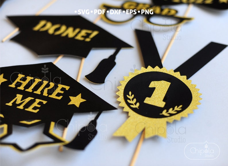 Graduation Photo Booth Props Prom Decoration SVG - Etsy