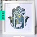 Hamsa Shadow Box SVG, 3d Papercut SVG, Layered Paper Art Template ...