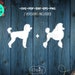 Poodle Dog Breed Shadow Box SVG, 3d Papercut SVG, Layered Paper Art ...