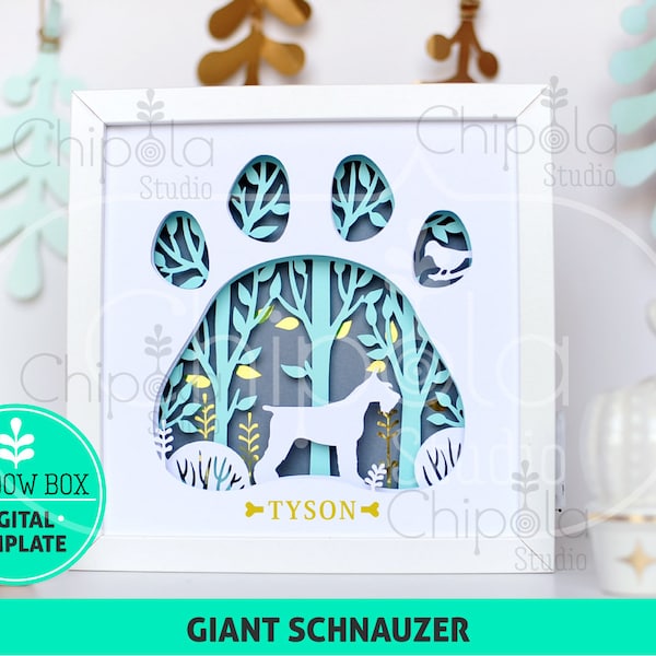 Pug Dog Lantern PDF, SVG, Studio Templates for You DIY Dog Lantern for ...