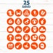 Toys SVG Set Bundle for Kids, Toys Icons, Games Icons, Playroom ...