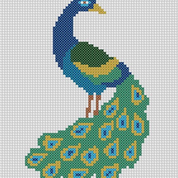 Crochet Peacock - Etsy