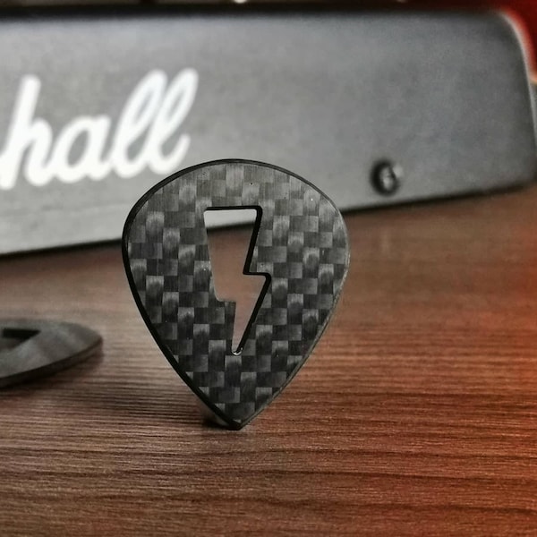 Lightning Guitar Pick - Etsy