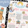 Editable Retro Meet the Teacher Template, Back to School, Teacher Info ...
