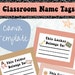 Editable Boho Meet the Teacher Template, Back to School, Teacher Info ...