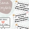 Editable Retro Meet the Teacher Template, Back to School, Teacher Info ...