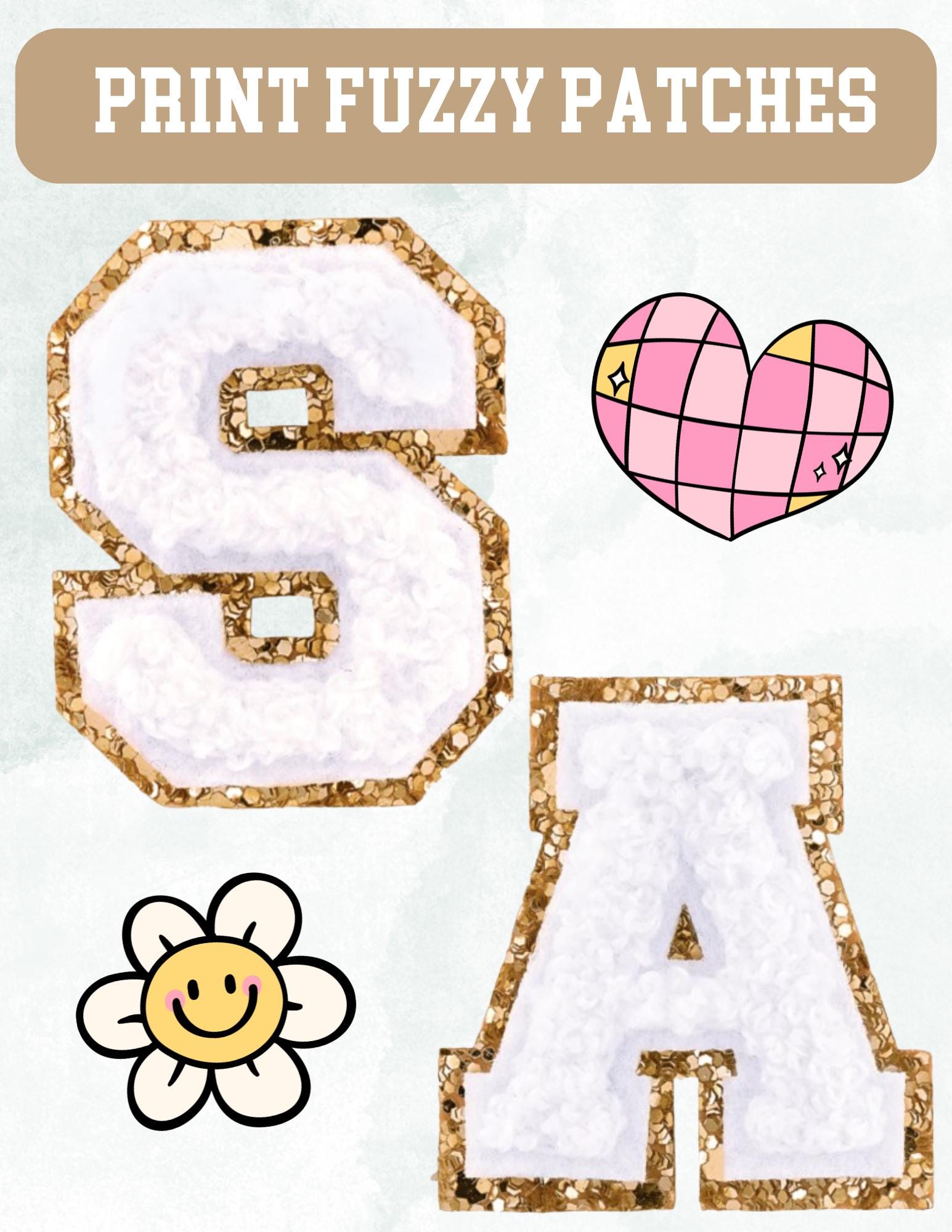 Retro Fuzzy Patch Bulletin Board, Back to School, Home Sweet Classroom ...