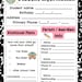 Retro Student Information Sheet, Editable Canva Template (instant ...