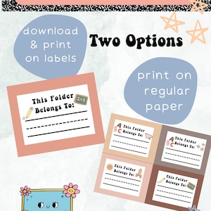 Editable Boho Student Names, Back to School, Desk & Locker Tags ...