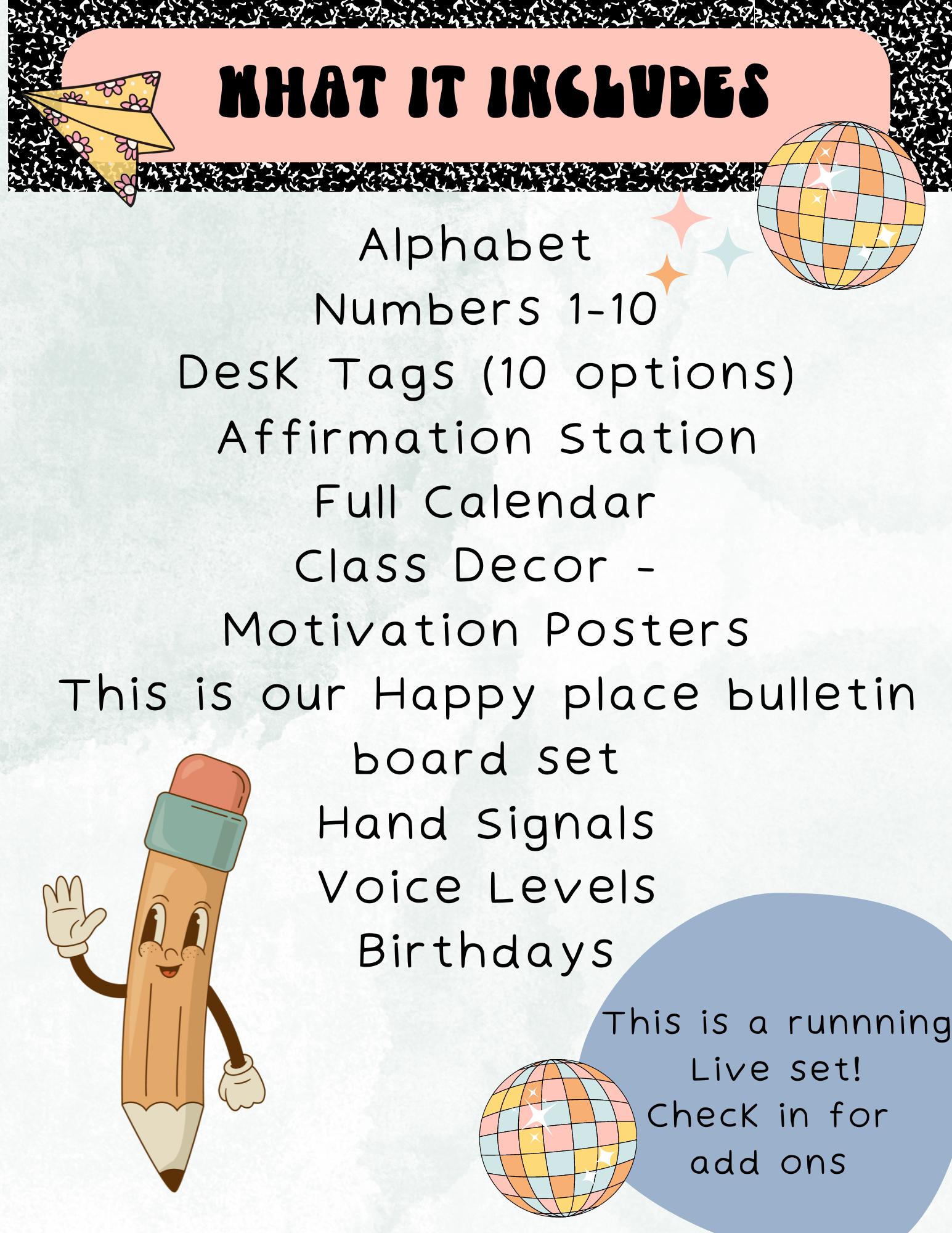 BUNDLE** Editable Retro Meet the Teacher, Back to School, Student Info ...