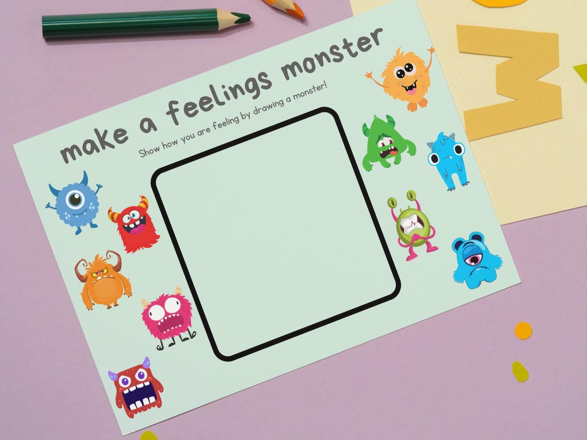 Teacher Printable Classroom Resource Positive Emotion Worksheet ...