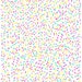 Printable Confetti Border - Pastel Sprinkles Pages Paper Craft Supplies - Rainbow Birthday Party ...