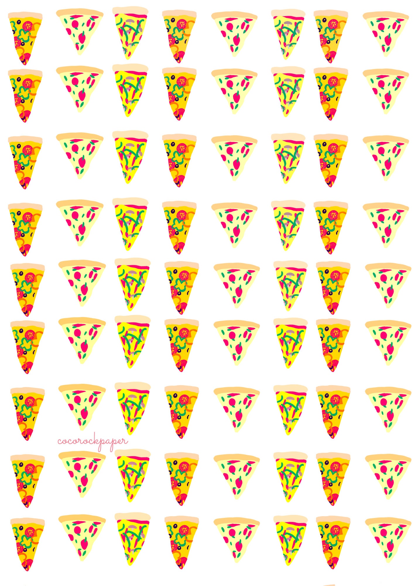 Printable Pizza Border Party Invitation Border Download PNG PDF ...