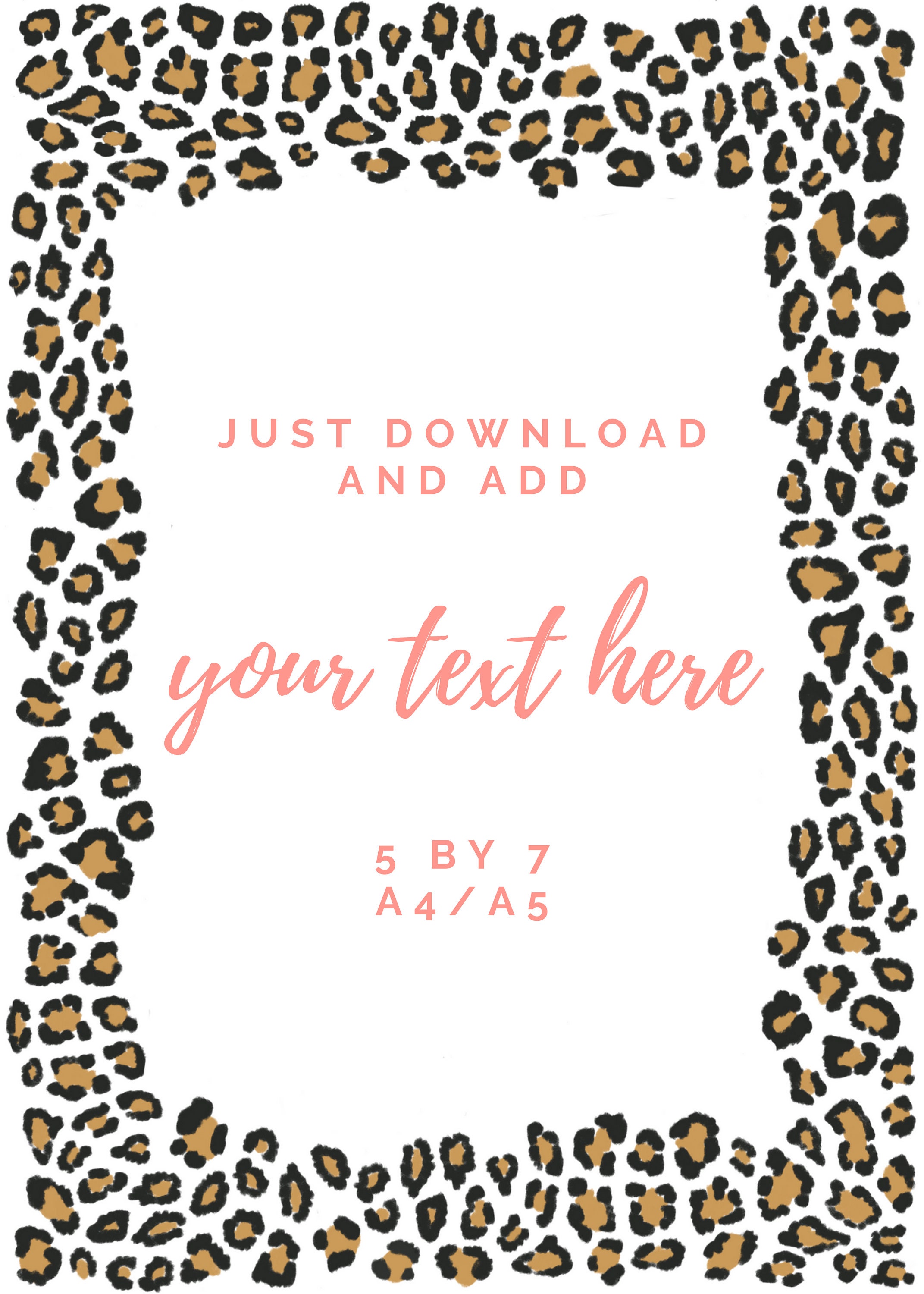 Printable Dalmatian Border Pages - Paper Craft Supplies - Invitation ...