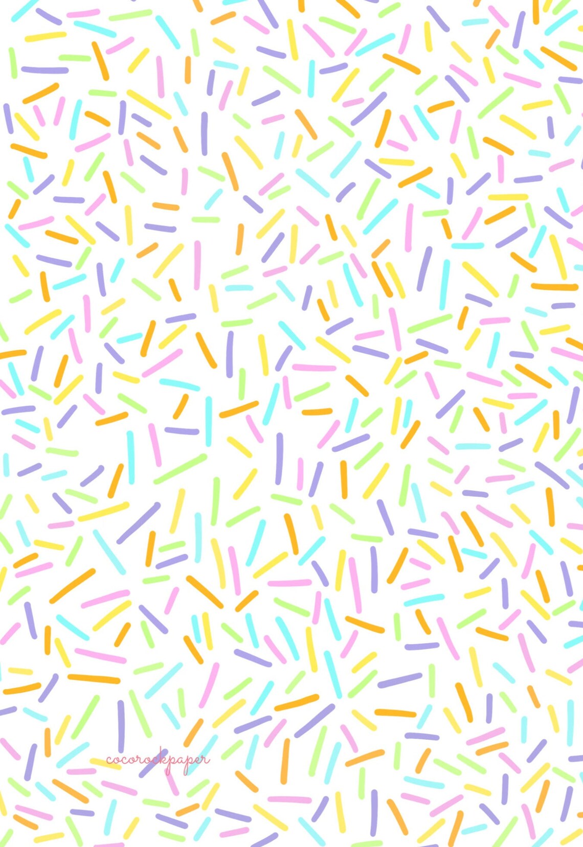 Printable Sprinkles Border Paper Craft Supplies Invitation - Etsy