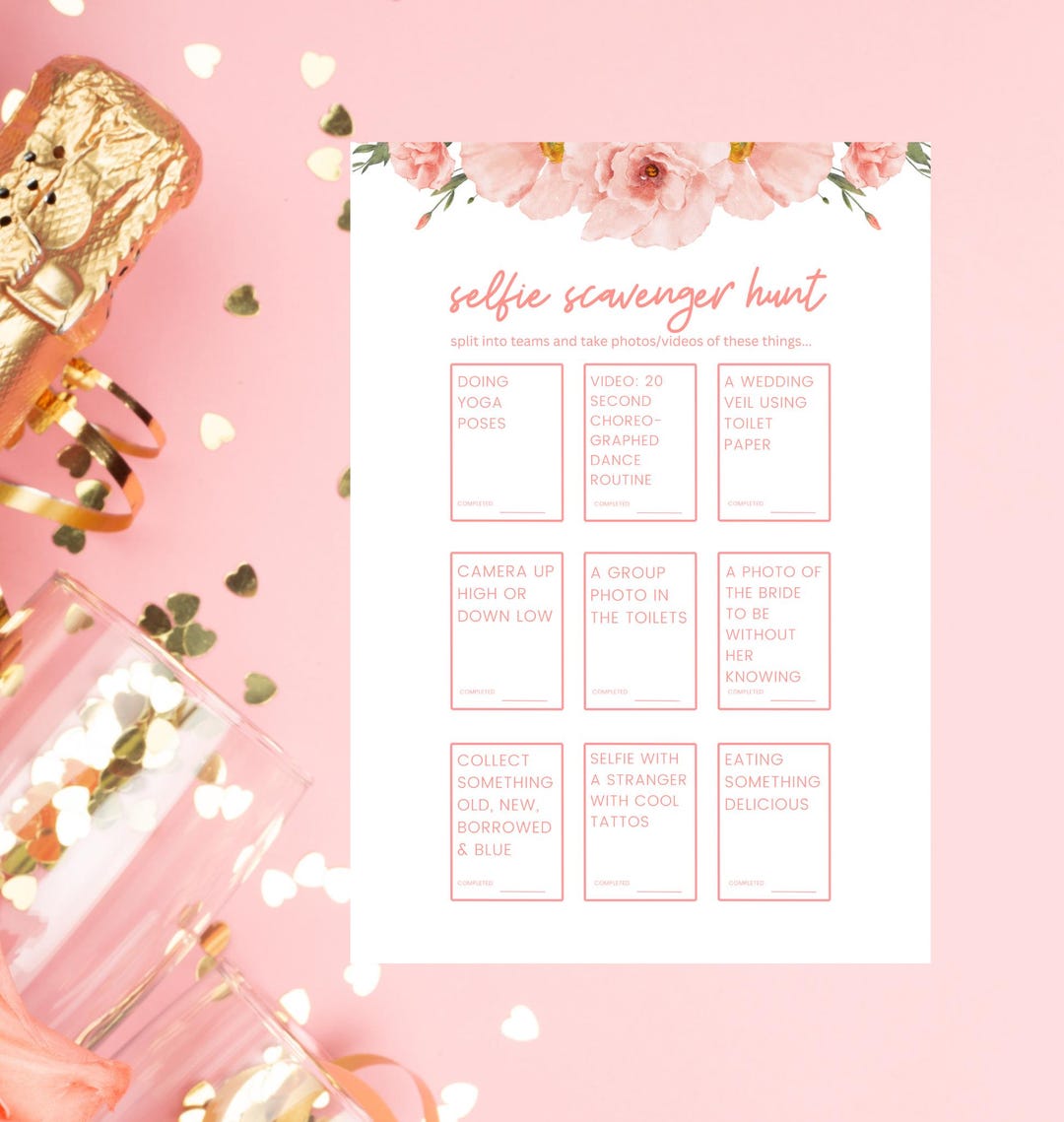 Dares for Bachelorette, Drinking Game Printable, Hen Party Dare Cards ...