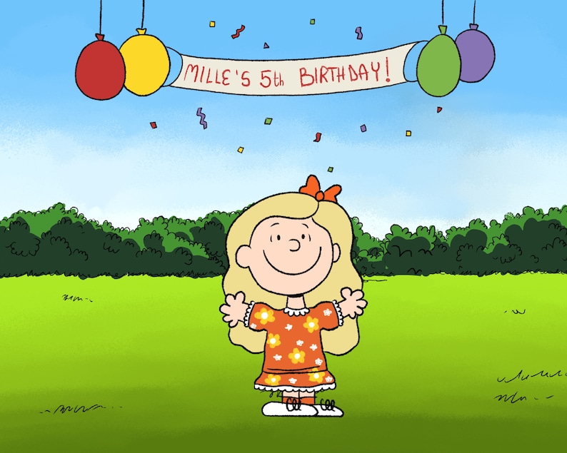 Peanuts Best Custom Portrait, Couple Gift, Family Portrait, Hanukkah ...