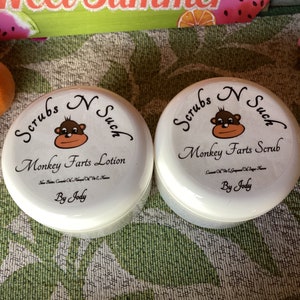 Monkey Farts Body Lotion - Etsy