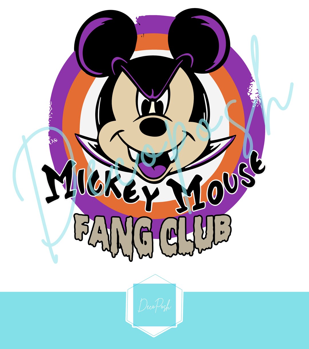 Mickey Fang Club Digital File PNG - Etsy