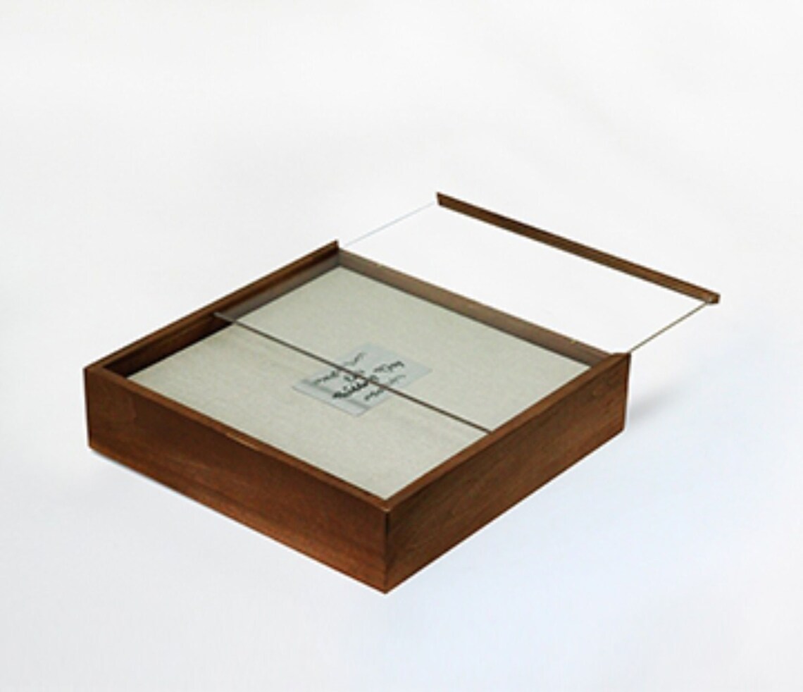 Photobook Wooden Gift Box. Acrylic Glass Lid | Etsy