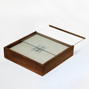 Photobook Wooden Gift Box. Acrylic Glass Lid. With Space for - Etsy