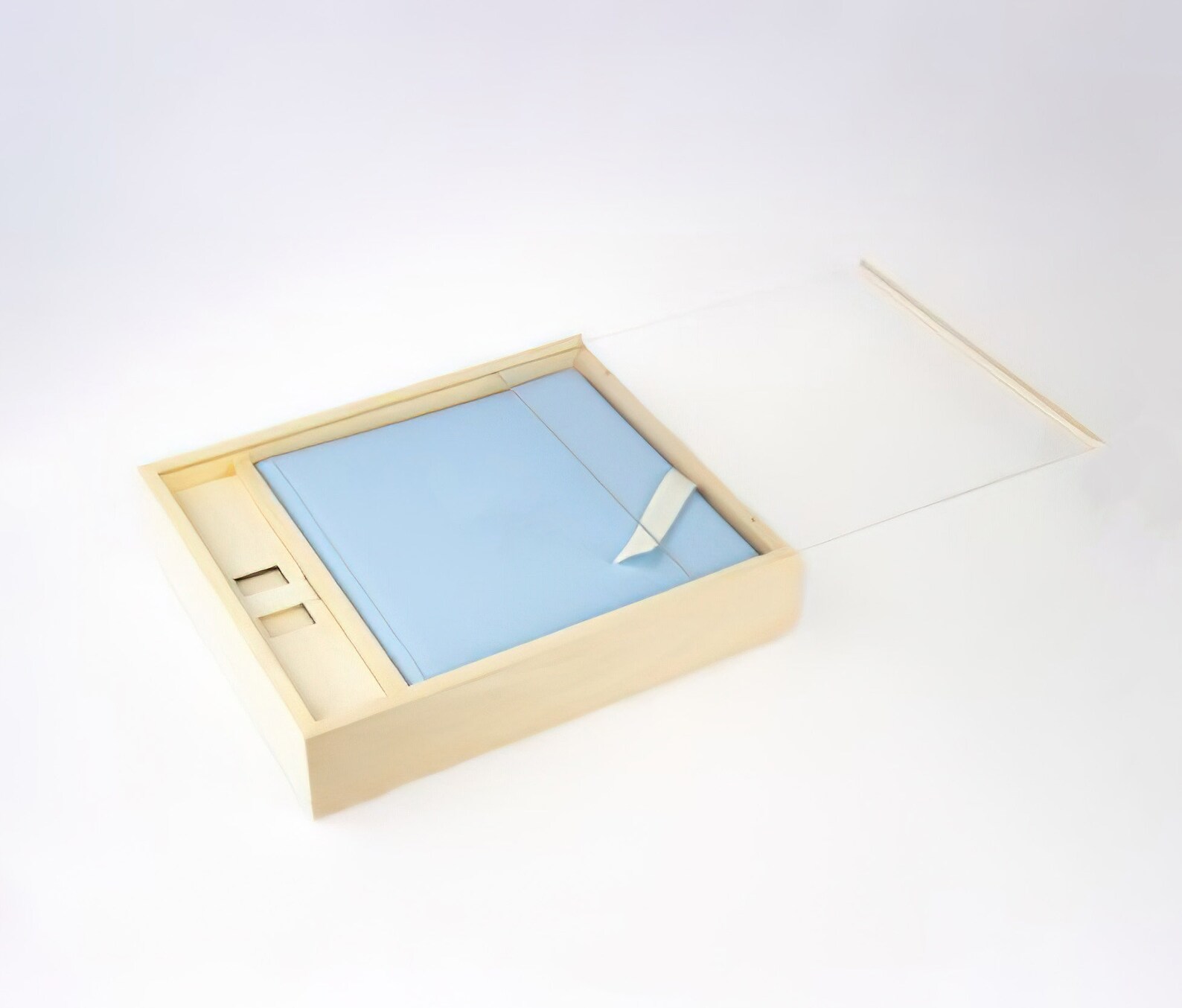 Photobook Wooden Gift Box. Acrylic Glass Lid. With Space for - Etsy