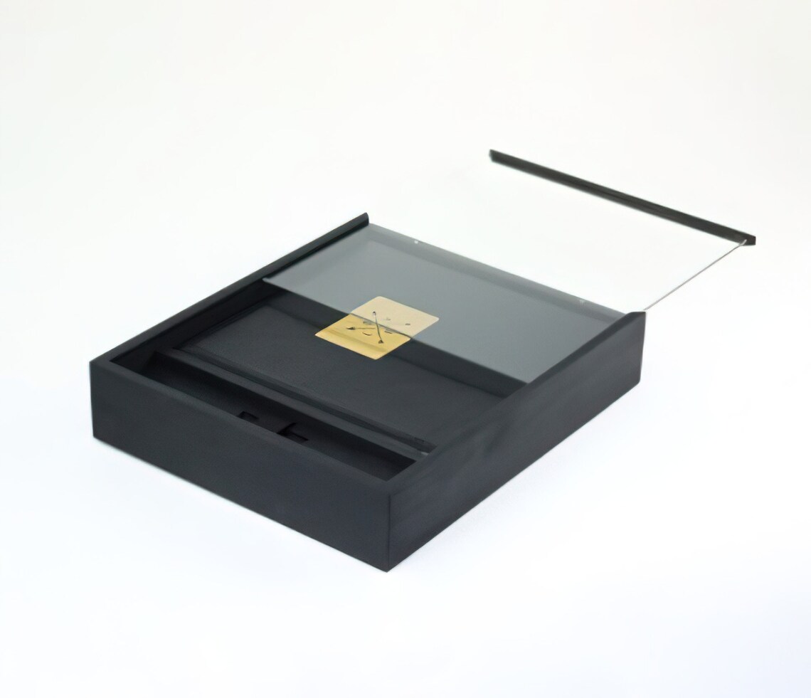 Photobook Wooden Gift Box. Acrylic Glass Lid. With Space for - Etsy