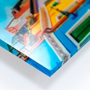 Personalised Acrylic Photo. Custom Text. Art Glass Acrylic Plaque ...