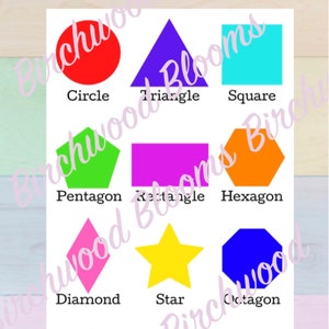 Spanish and English Shapes, Colors Bundle-includes Bonus Item-spanish ...