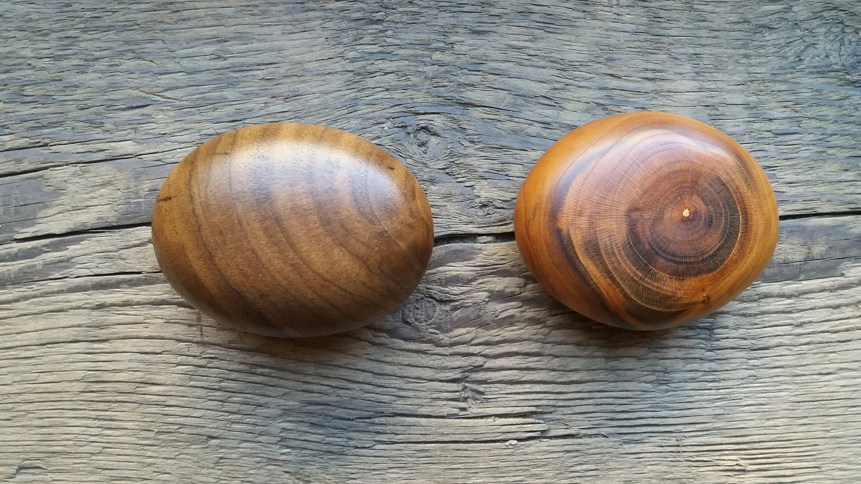 Hand Massager Wood Worry Stone Palm Stone Hand Carved | Etsy