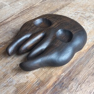 Hand Carved Bog Oak Skull, Skull Wall Art Wooden Wall Hanging, Black ...
