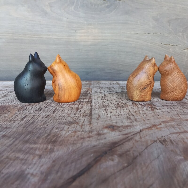 Wooden Figurines - Etsy