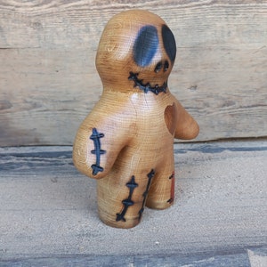 10 Inch Hand Carved Figurine the Voodoo Doll Little Sculpture With ...