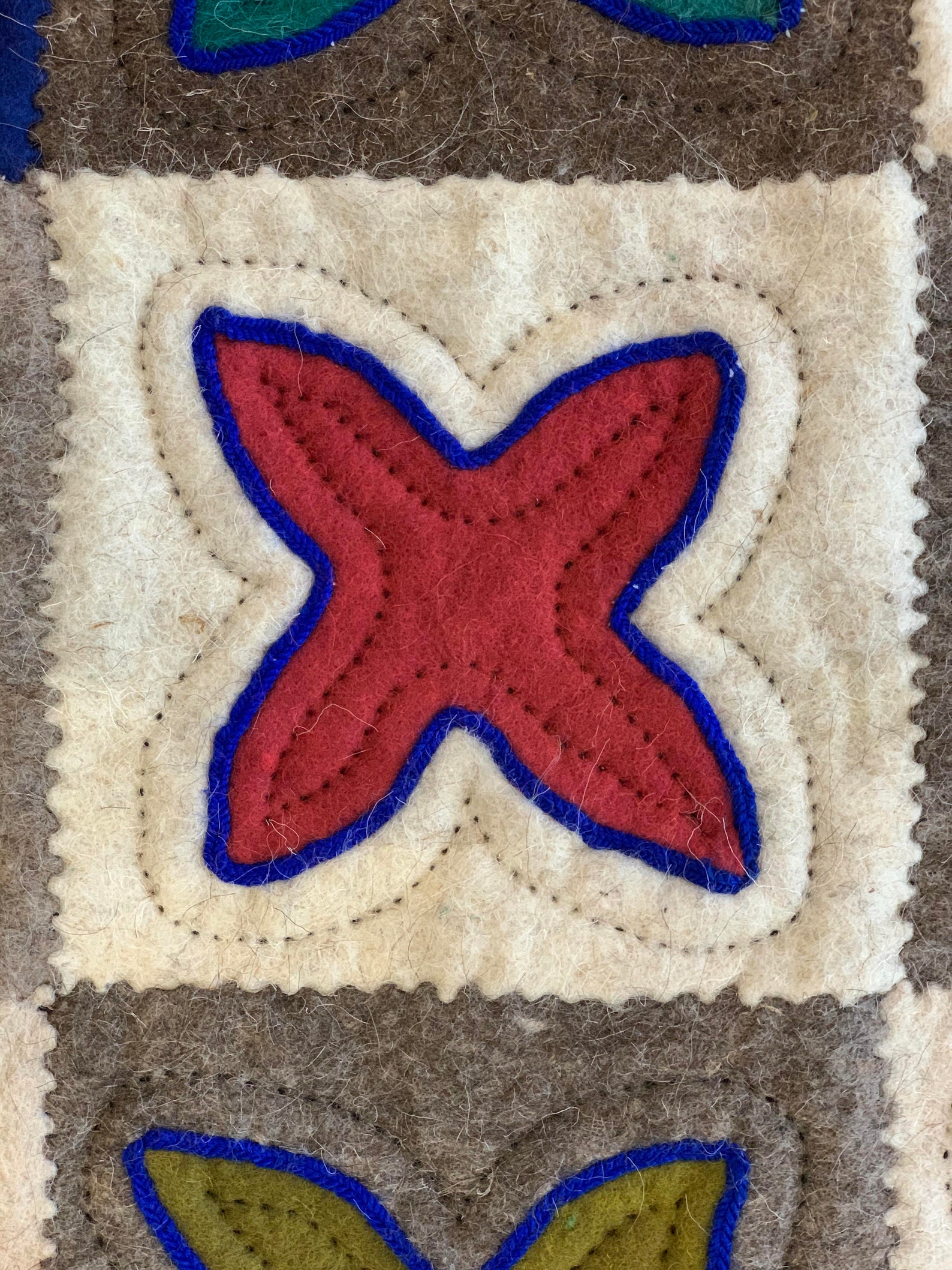 Kyrgyz kazakh shyrdak Felt rug natural Shyrdak Wool Handmade | Etsy