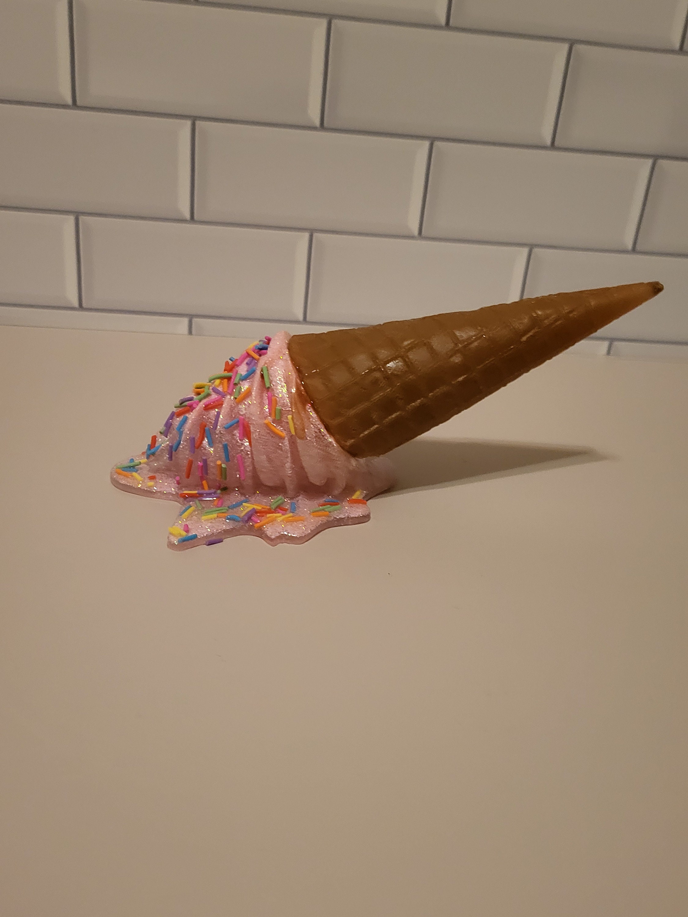 Fake Melting Ice Cream Cones - Etsy