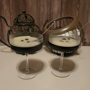 Fake Espresso Martini Set of 2 – Realistic Resin Cocktail Props – Home ...