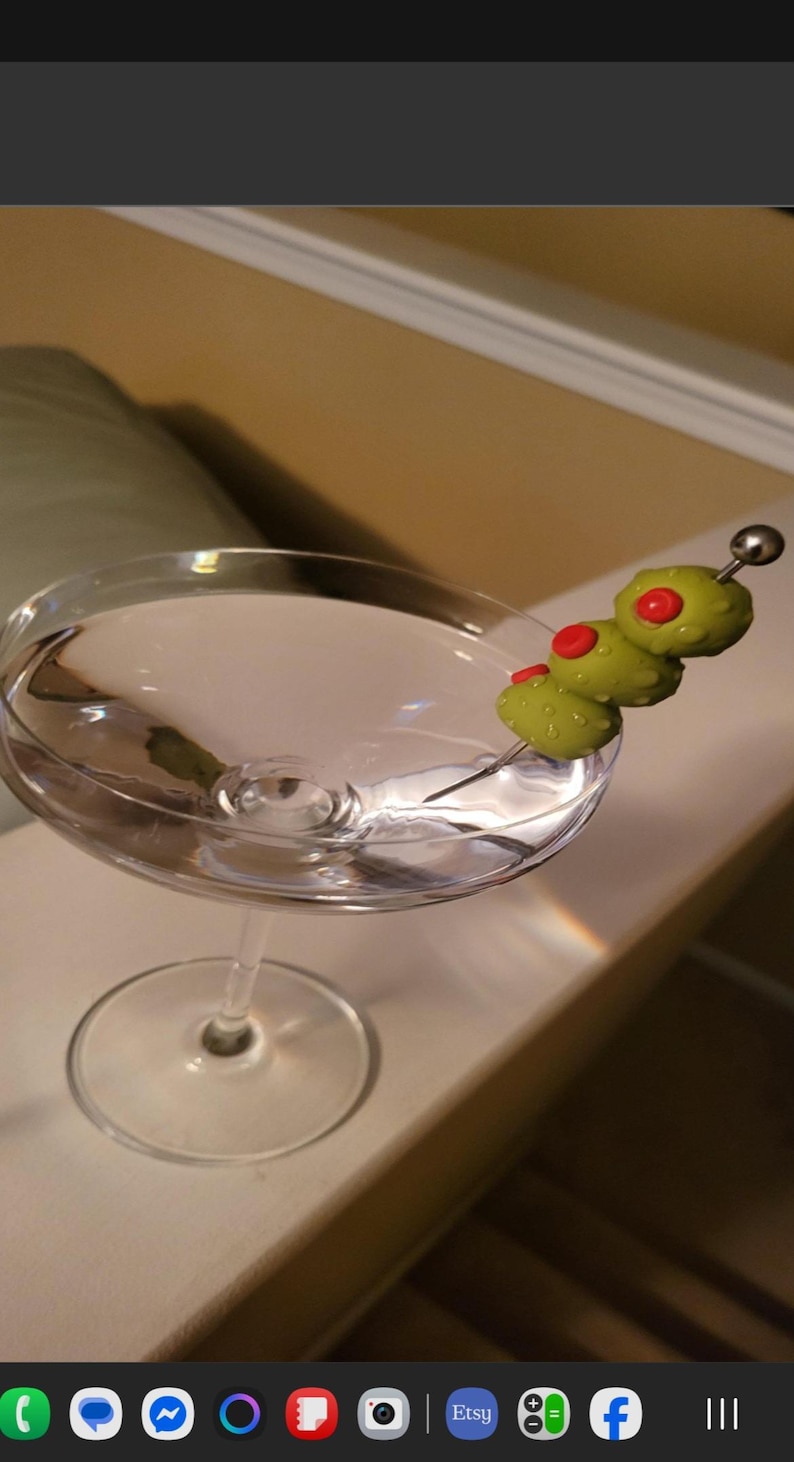 Fake Espresso Martini Set of 2 – Realistic Resin Cocktail Props – Home ...