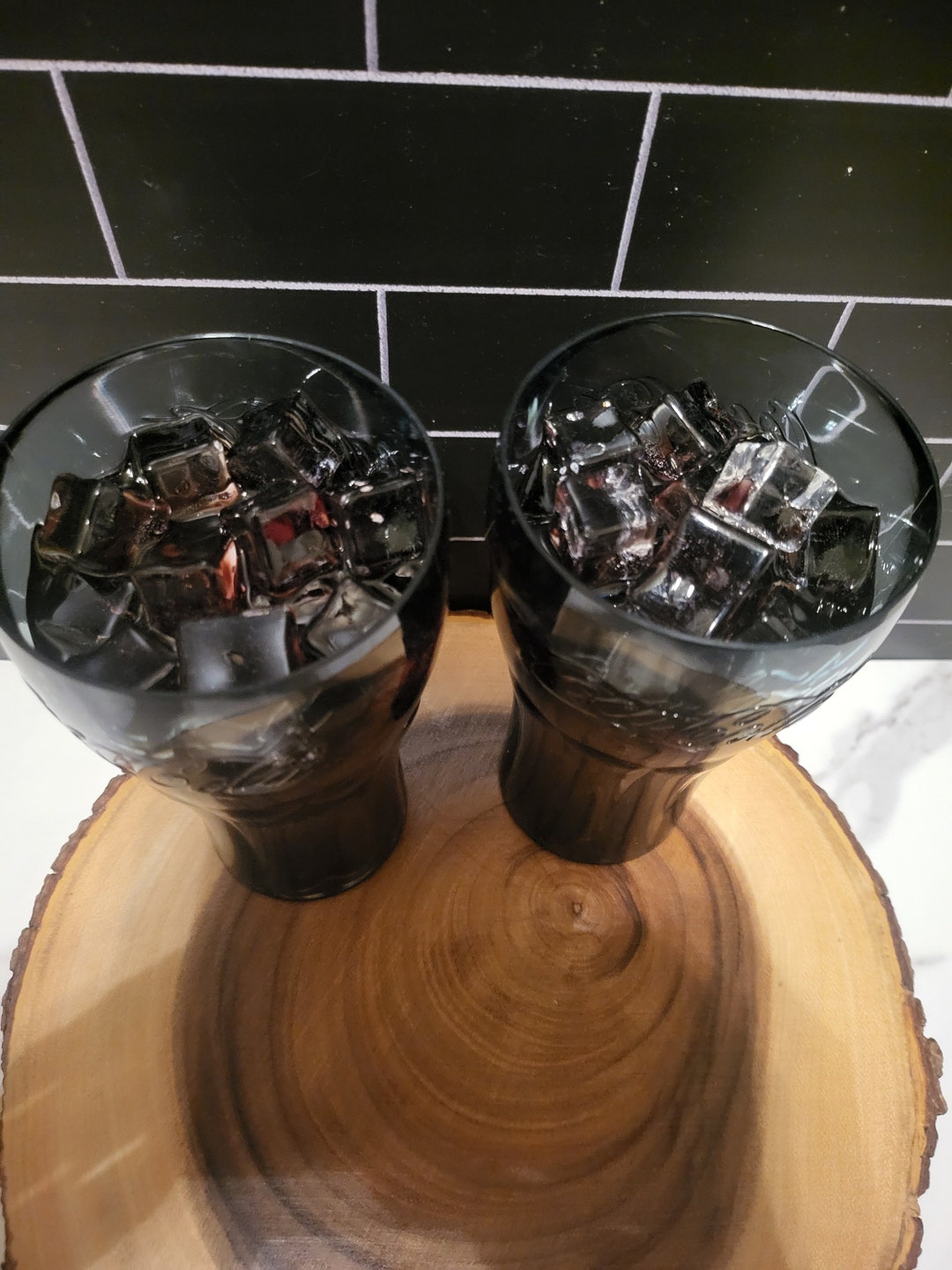 2 Fake Cola Drinks With Fake Ice in Plastic Tumbler - Etsy