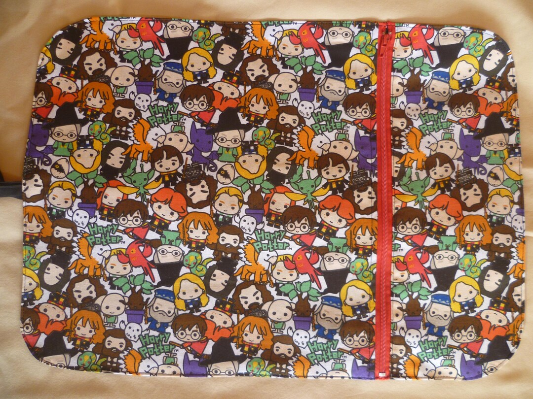 Harry Potter Characters Themed Lunch Placemat - Rollable for Lunchbox ...