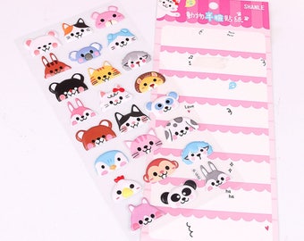 Face stickers | Etsy