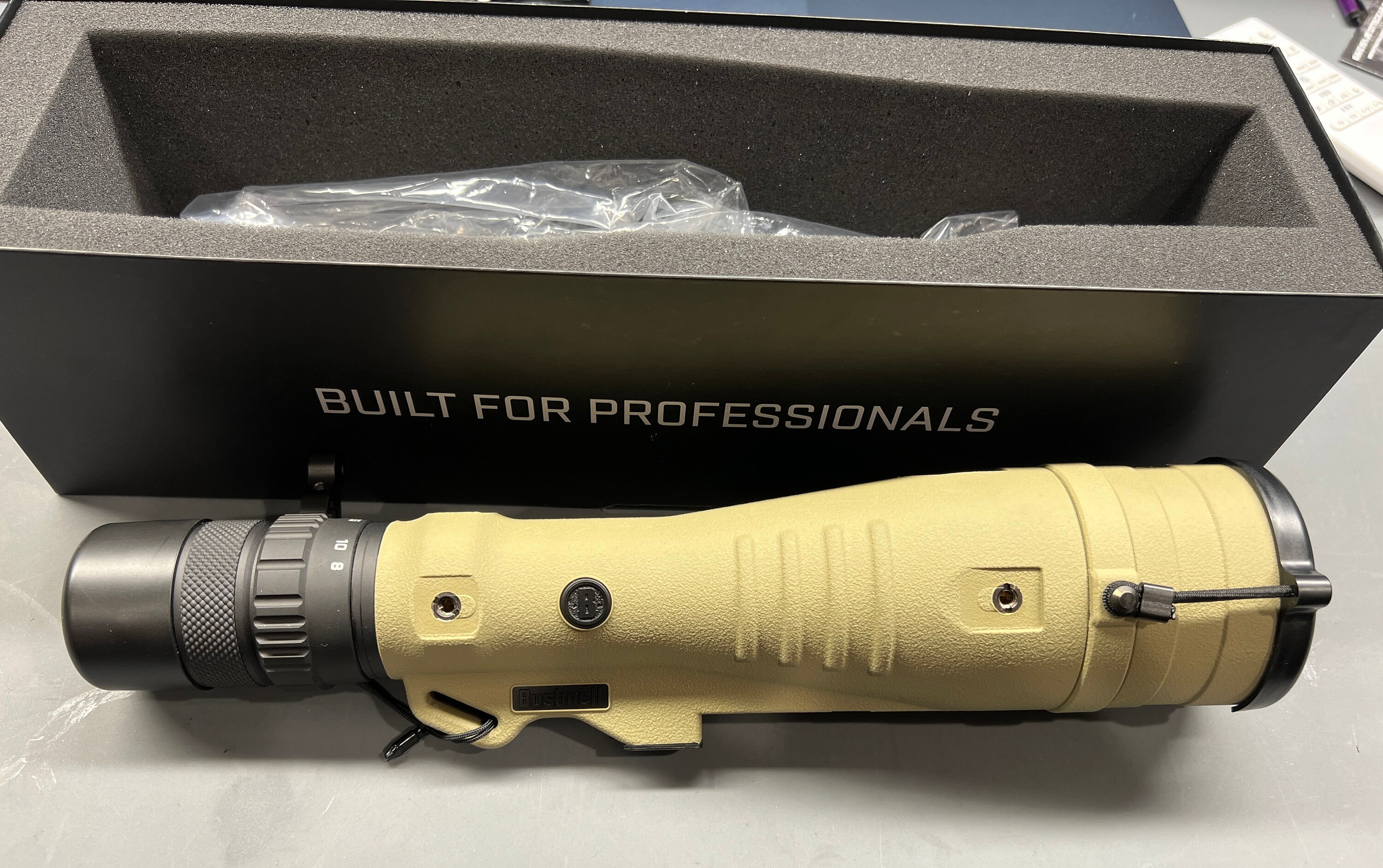 WTS -Bushnell Elite Tactical Spotting Scope HORUS H322 Reticle HD ...