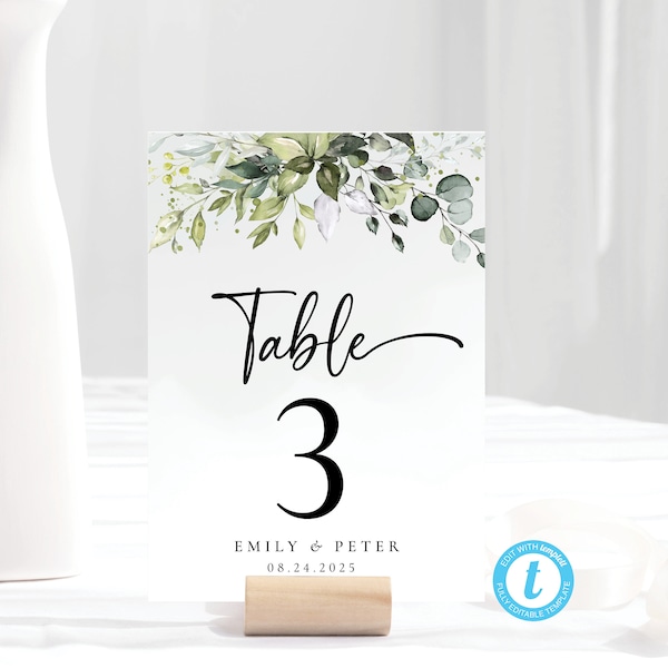 Table Card - Etsy