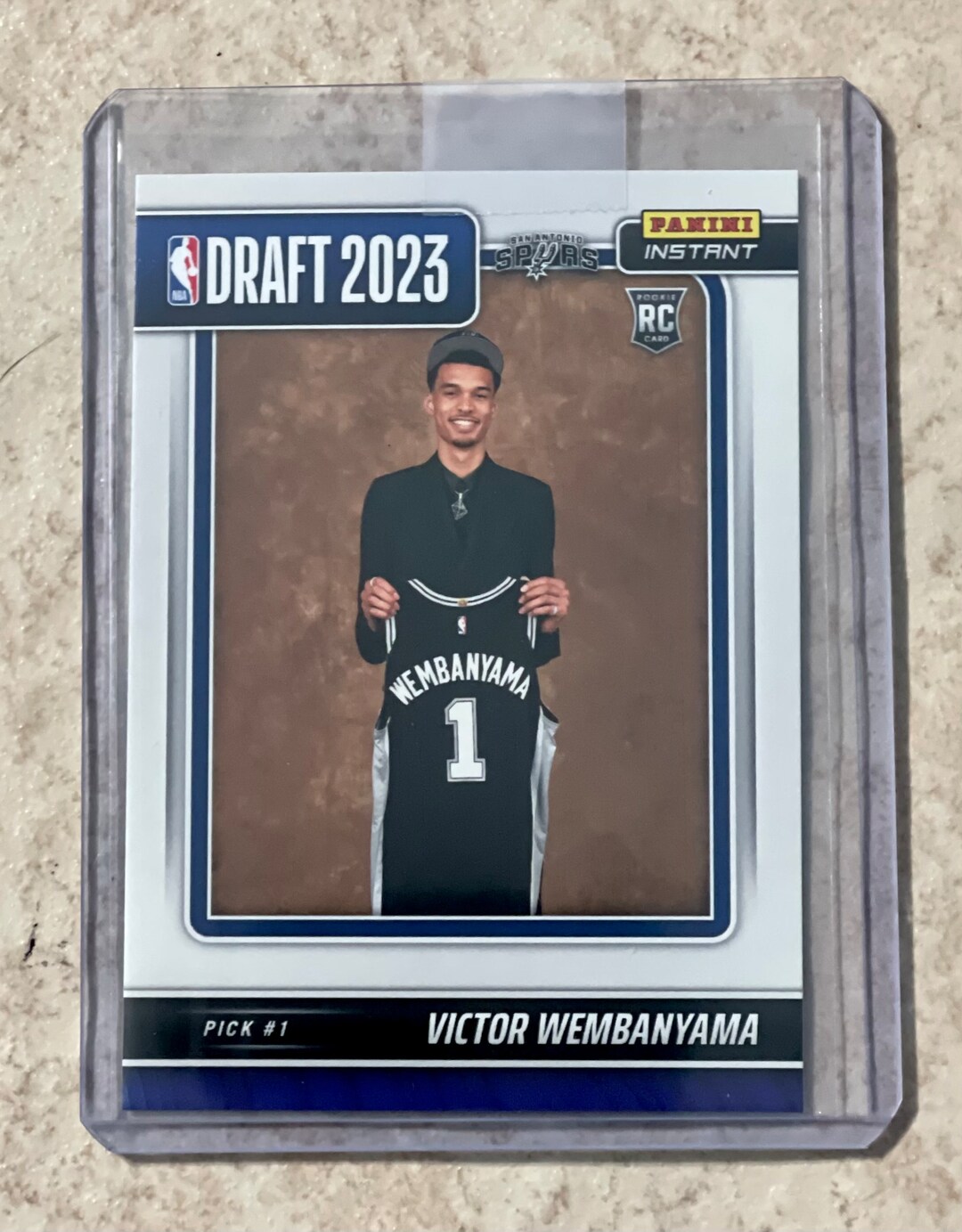 2023 Panini Instant Draft Night #DN1 Victor Wembanyama RC Rookie /31324 ...