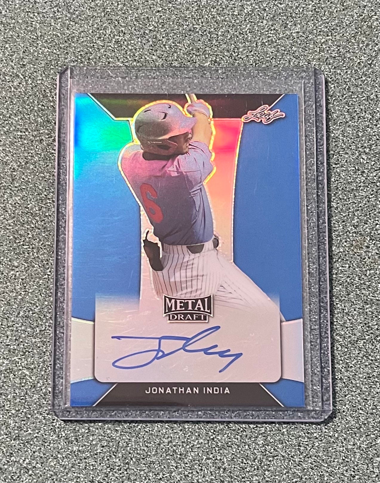 Jonathan India Certified Autographed Rookie Card d/35 | Etsy