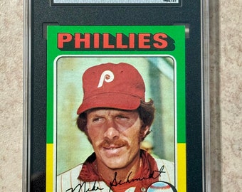 1975 Topps Baseball Mike Schmidt #70 Philadelphia Phillies Vintage MLB ...