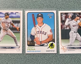 Jeremy Pena Rookie Card - Etsy